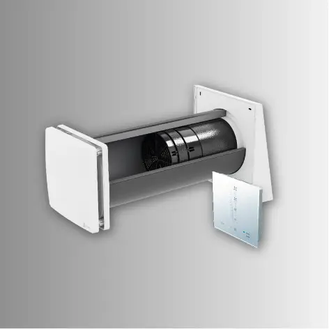 Decentralised mechanical ventilation with heat recovery - VMI